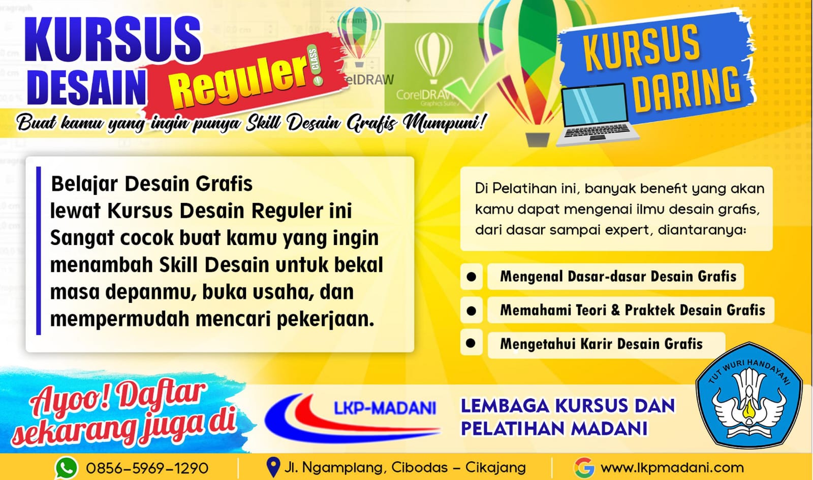 Kursus Daring: Semua kursus